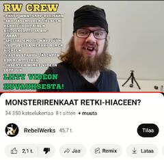 Rebelwerks uusi lanka Asiallista keskustelua tappikosken BMW rassaajasta
